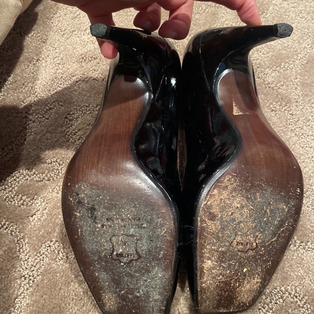 Classic Black Patent Heals - Gem